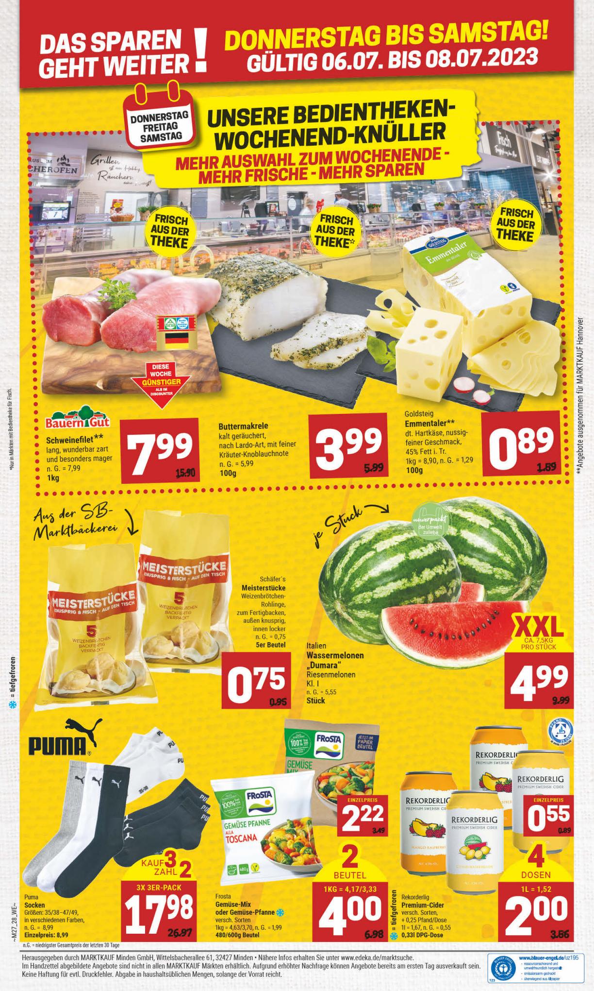 Marktkauf Prospekt 2 - 5 Juli 2023 - WProspekte