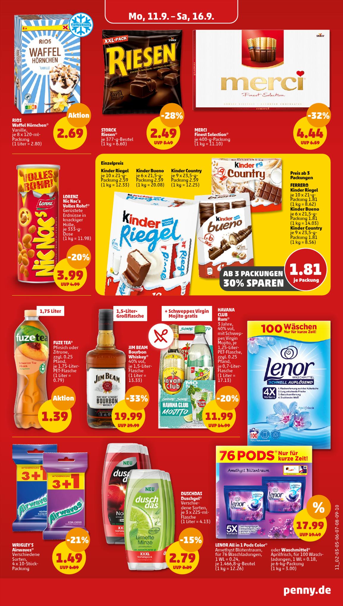 Penny Prospekt 11 - 16 September 2023 - WProspekte