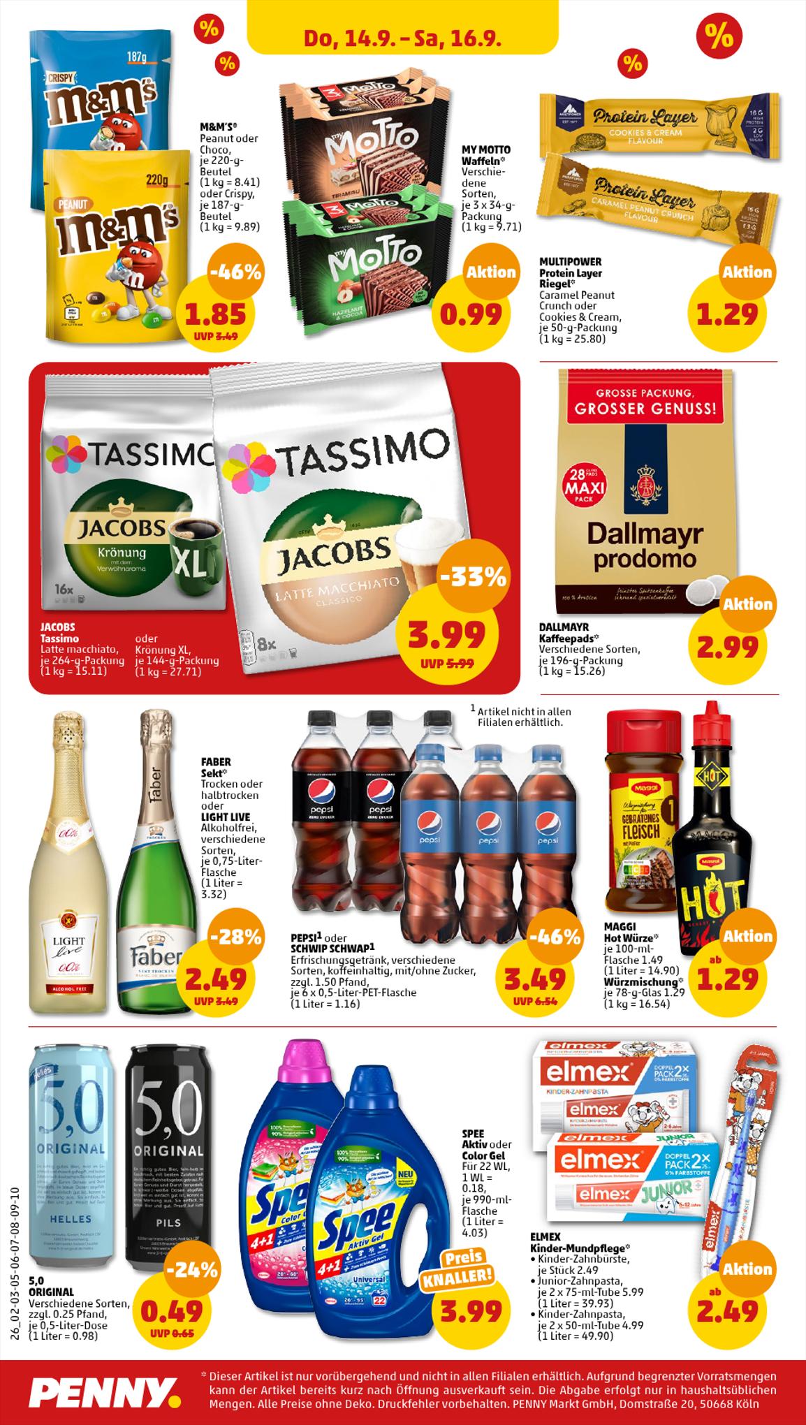 Penny Prospekt 11 - 16 September 2023 - WProspekte