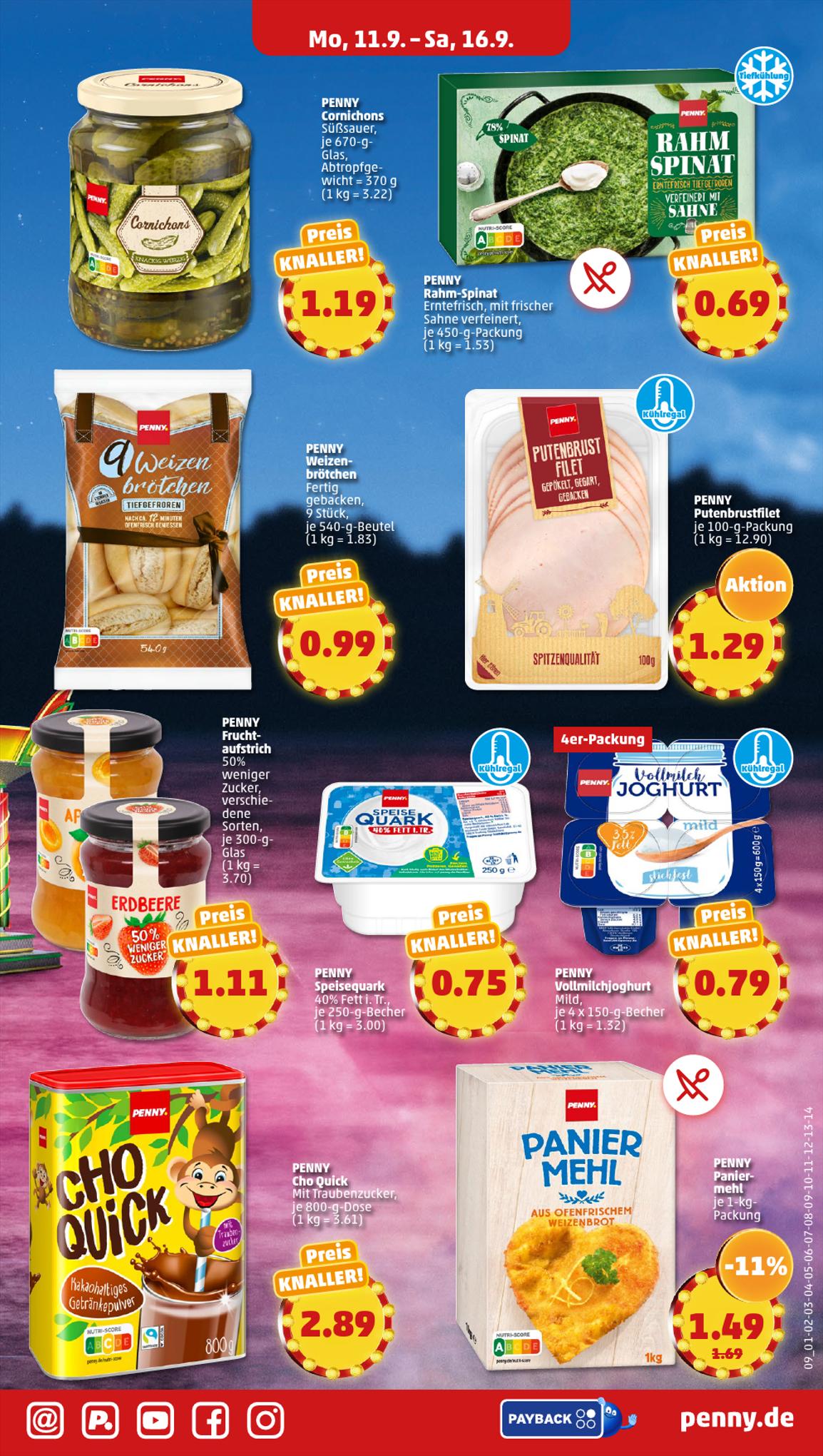 Penny Prospekt 11 - 16 September 2023 - WProspekte