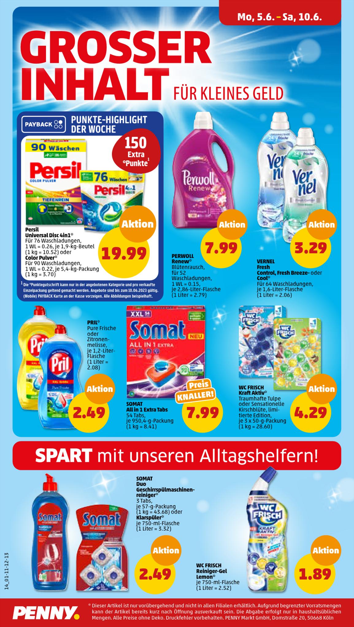 Penny Prospekt 5 - 10 Juni 2023 - WProspekte