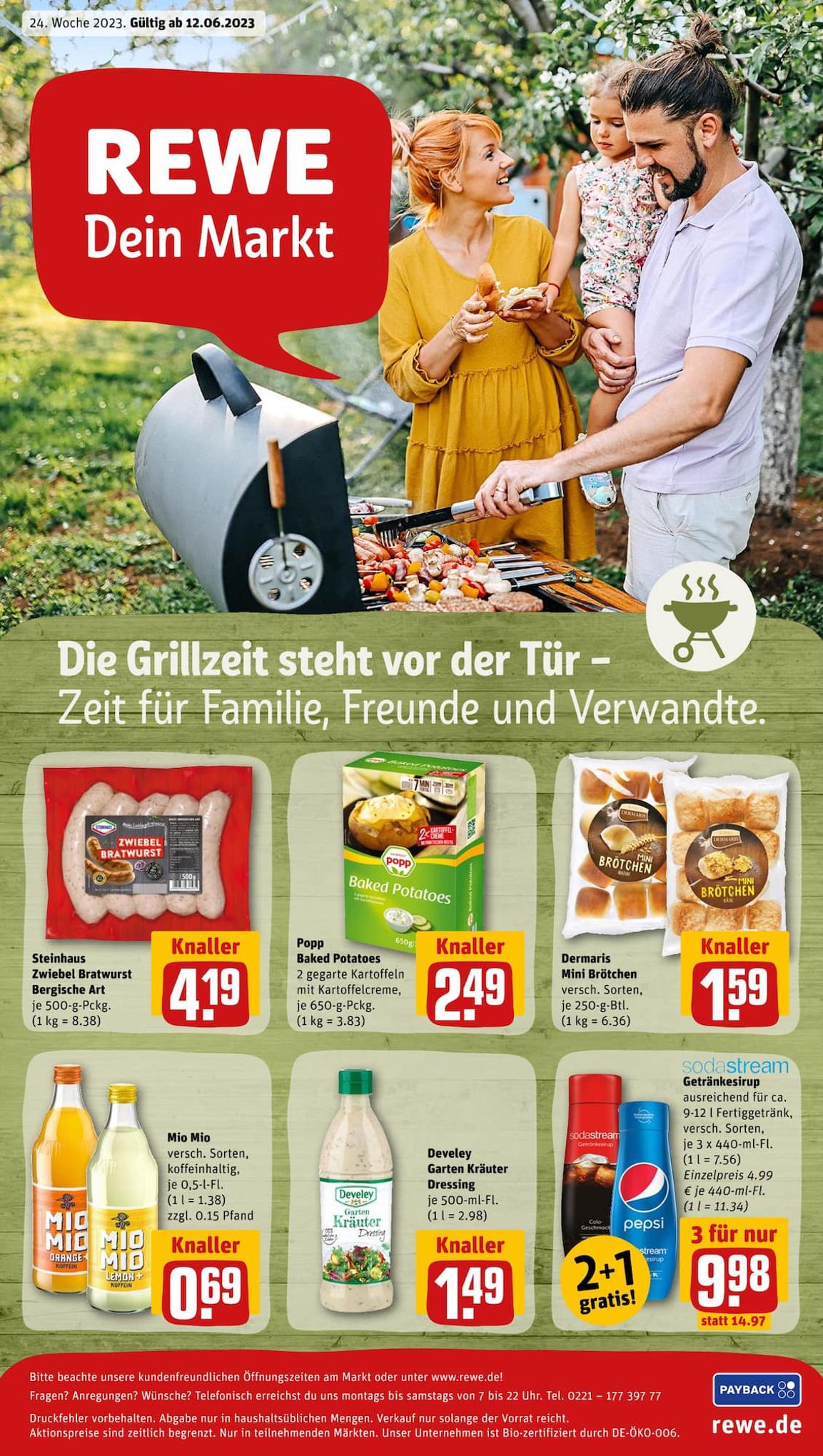 REWE Prospekt 11 - 17 Juni 2023 - WProspekte